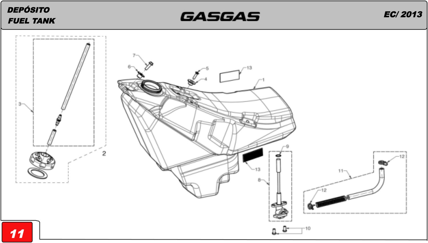 FUEL TANK - MotocrossCenter: 24-48h - Motocross, Enduro & Supermotard